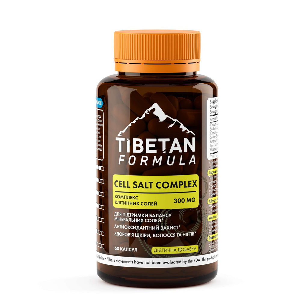 Комплекс клітинних солей / Cell salt complex – Tibetan Formula